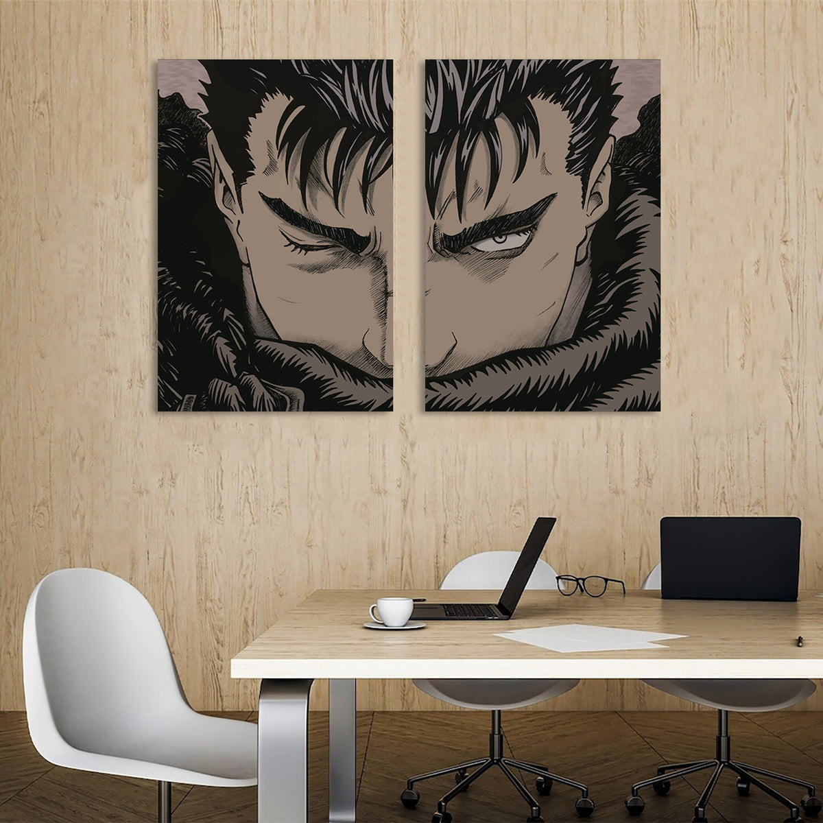 Drawing of Guts - Minimalist Canvas Wall Art Painting Prints & Artwork ...