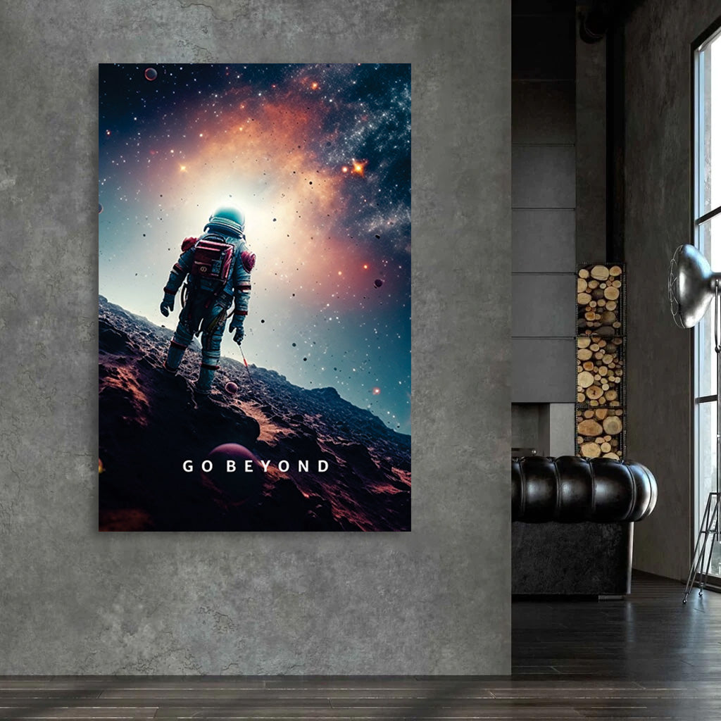 Go Beyond - Motivational & Inspirational Quotes Canvas Wall Art ...